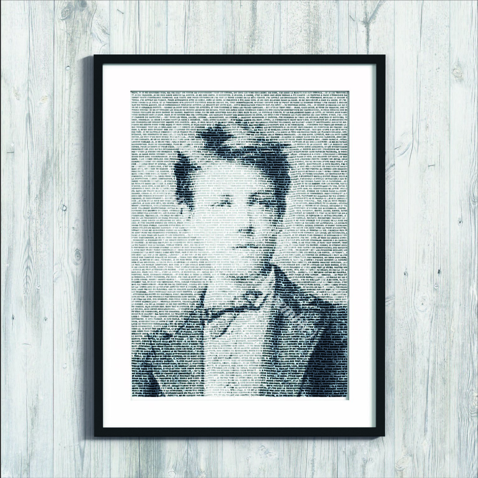 Poster Rimbaud / affiche Arthur Rimbaud