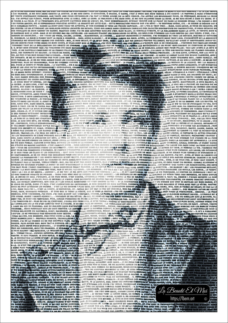 Poster Rimbaud / affiche Arthur Rimbaud